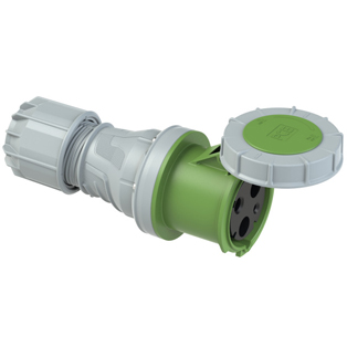 PCE 243-10, CEE-connector 125A 3p 10h IP67 POWER TWIST