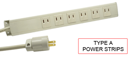 Primary Countries known for using TYPE A Power strips is the United ...