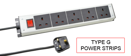 Primary Countries known for using TYPE G power strips is the United ...