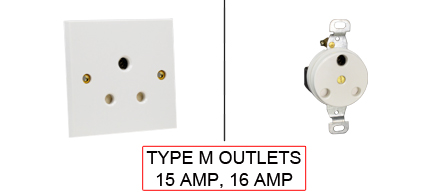 Primary Country known for using TYPE M outlets is Afghanistan, India ...